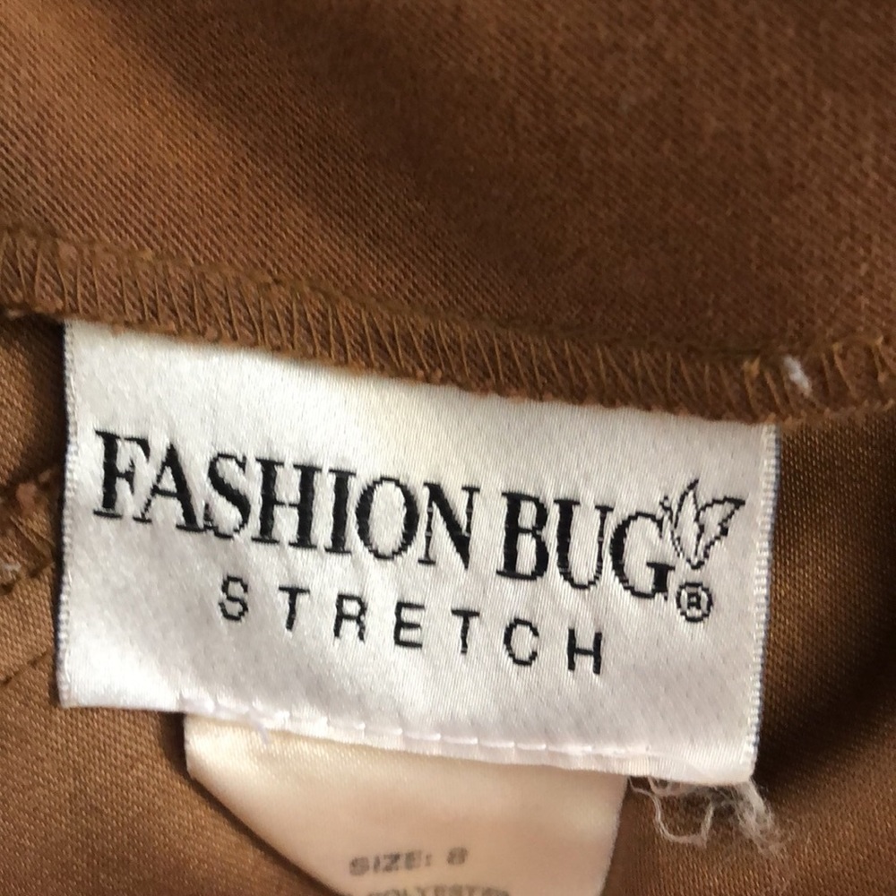 Vintage Fashion Bug Long Brown Skirt - Gem